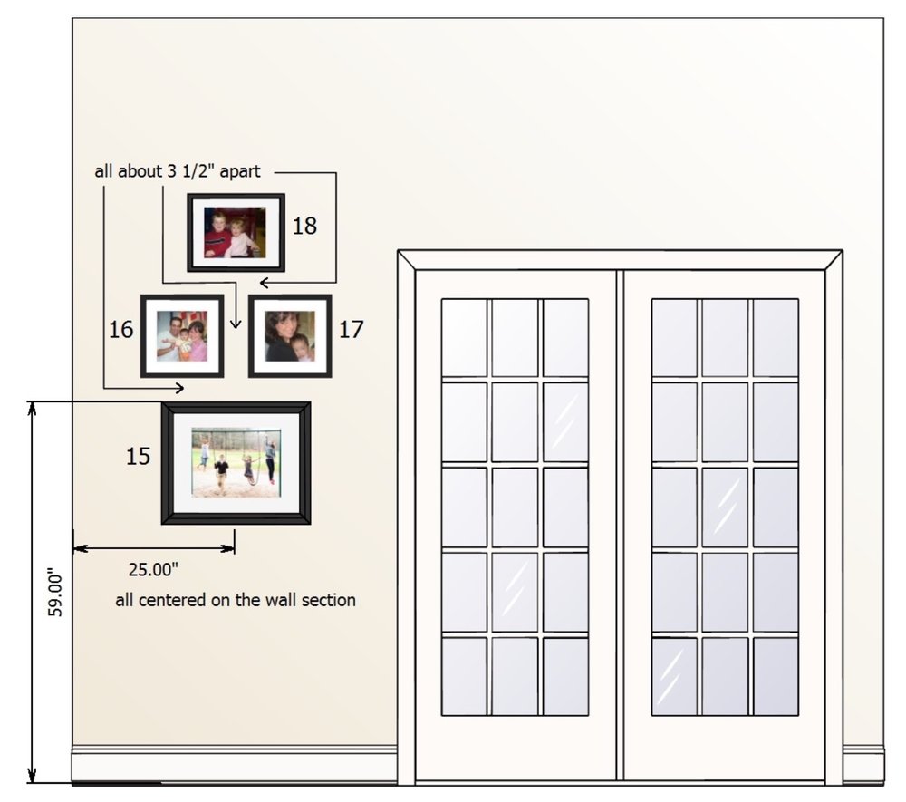 JRL Interiors — Transformations: Creating a Gallery Wall