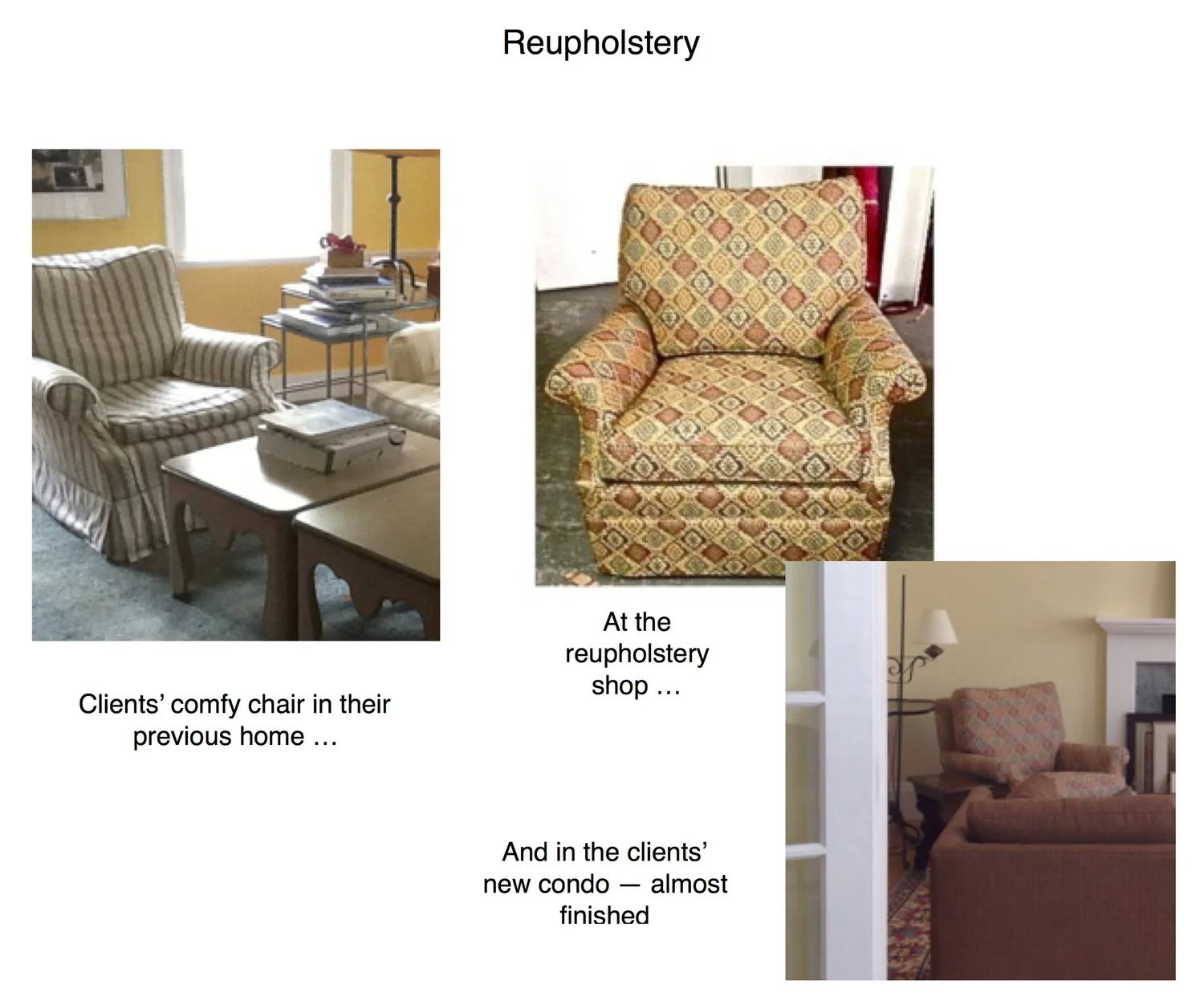 JRL Interiors — Reusing Furniture in a New Home