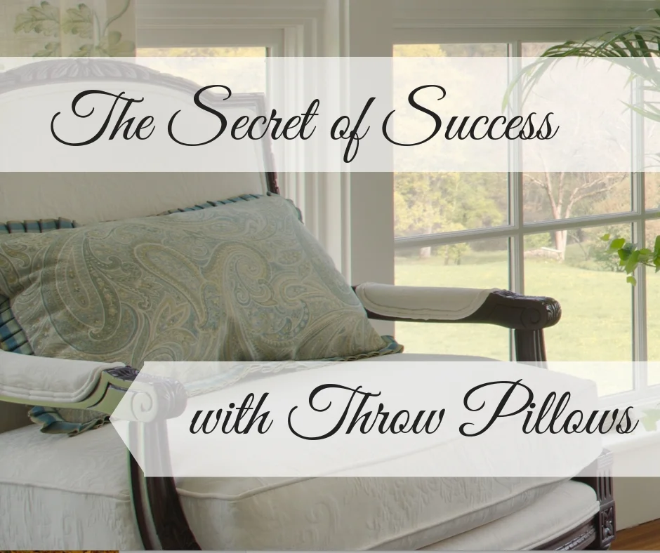 JRL Interiors — Trade Secrets: Throw Pillows