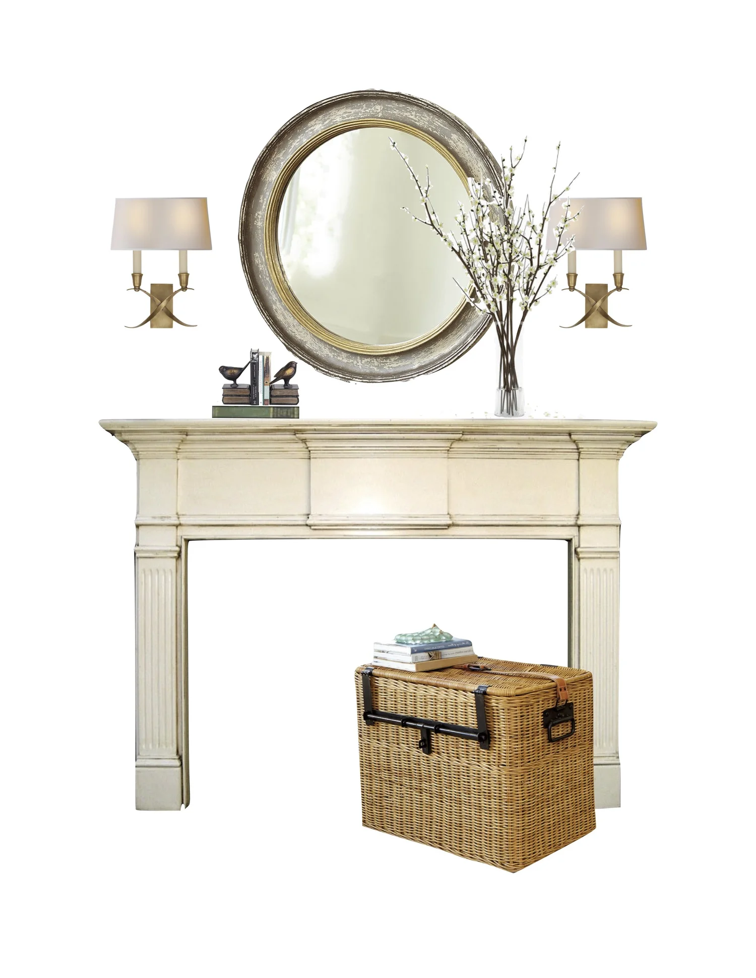 JRL Interiors — Mantel Styling