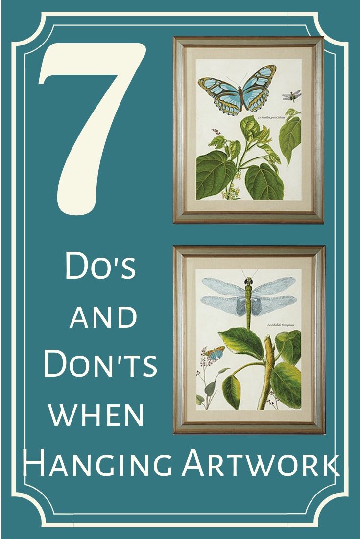 JRL Interiors — Do's and Don'ts for Hanging Artwork