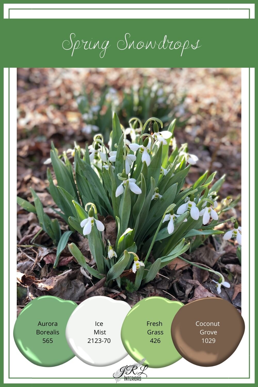 JRL Interiors — Spring Paint Colors Inspired by Nature