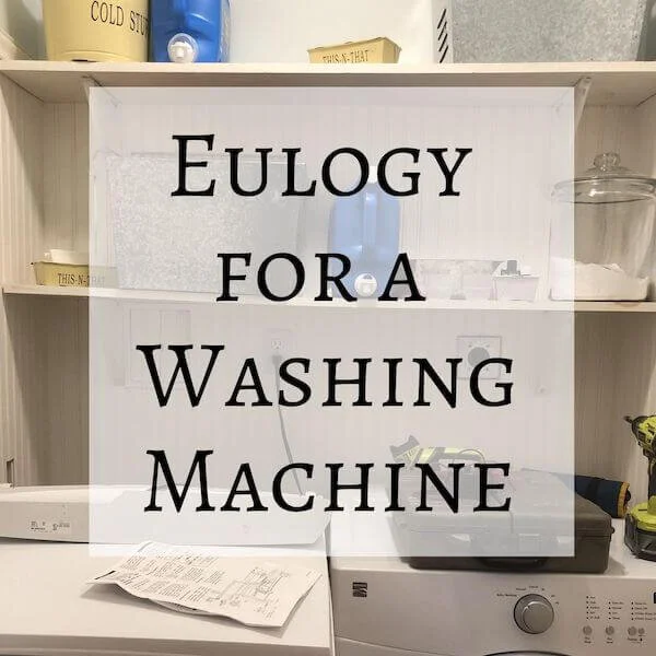 JRL Interiors — Ode to a washing machine