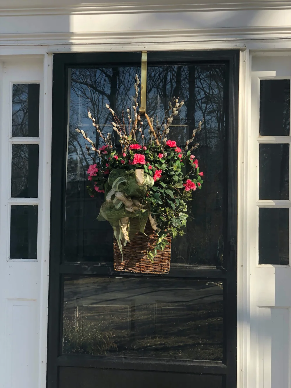 JRL Interiors — Spring Door Decor