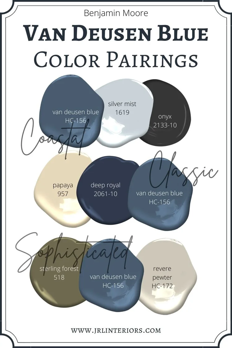 JRL Interiors — Best Blue Paint Color Pairings