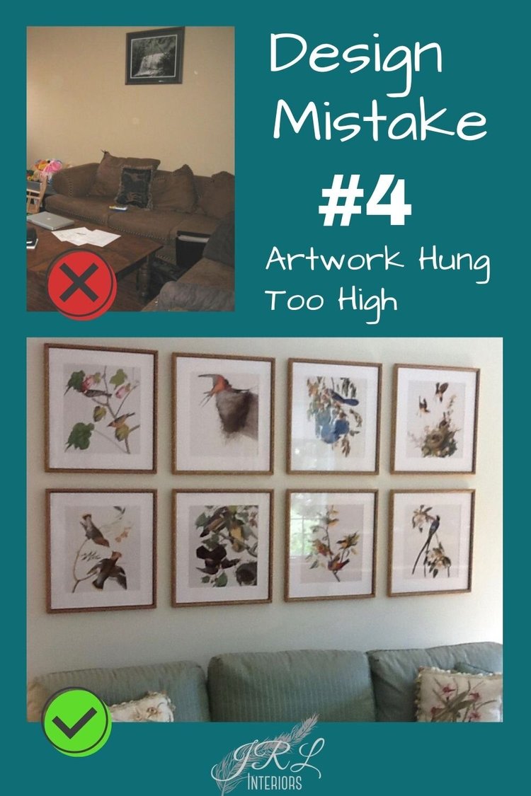 JRL Interiors — Five Design Mistakes to Avoid