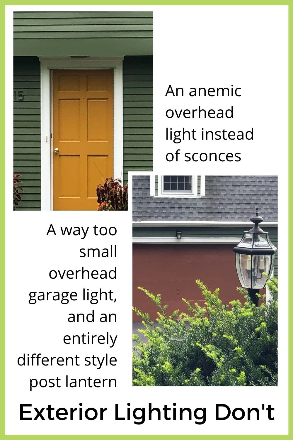 JRL Interiors — Exterior Lighting Do's and Don'ts