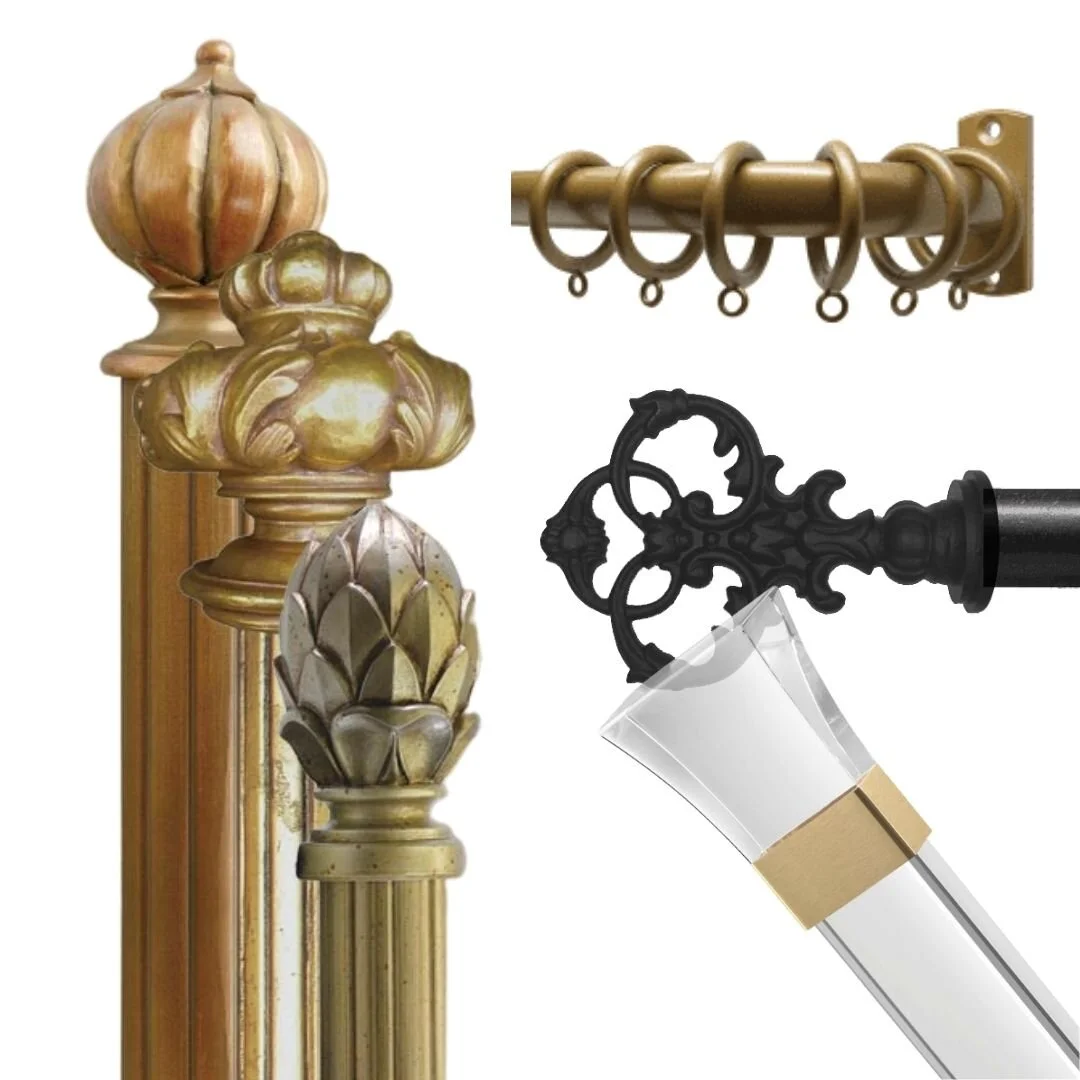 JRL Interiors — Choosing the Right Curtain Rods