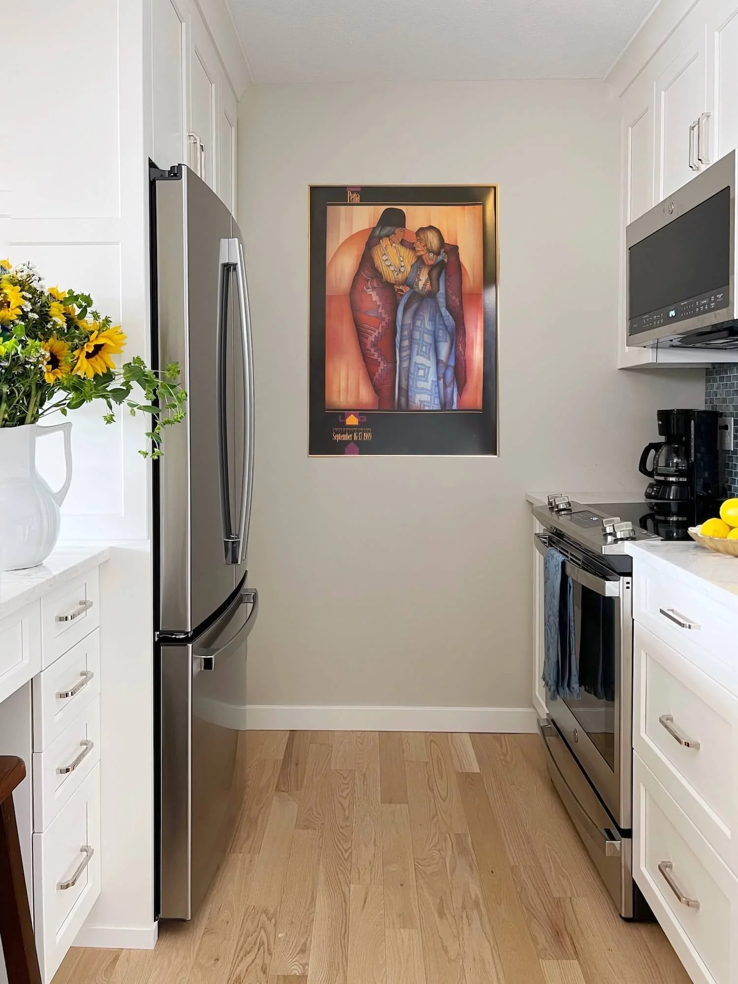 JRL Interiors — Project Reveal: A Tiny Condo Kitchen Gets a Bright and ...