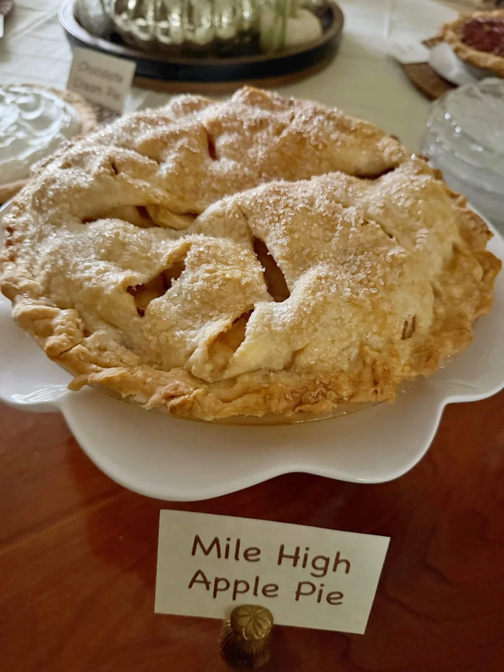 JRL Interiors — An Autumn Pie Party, decor and recipes