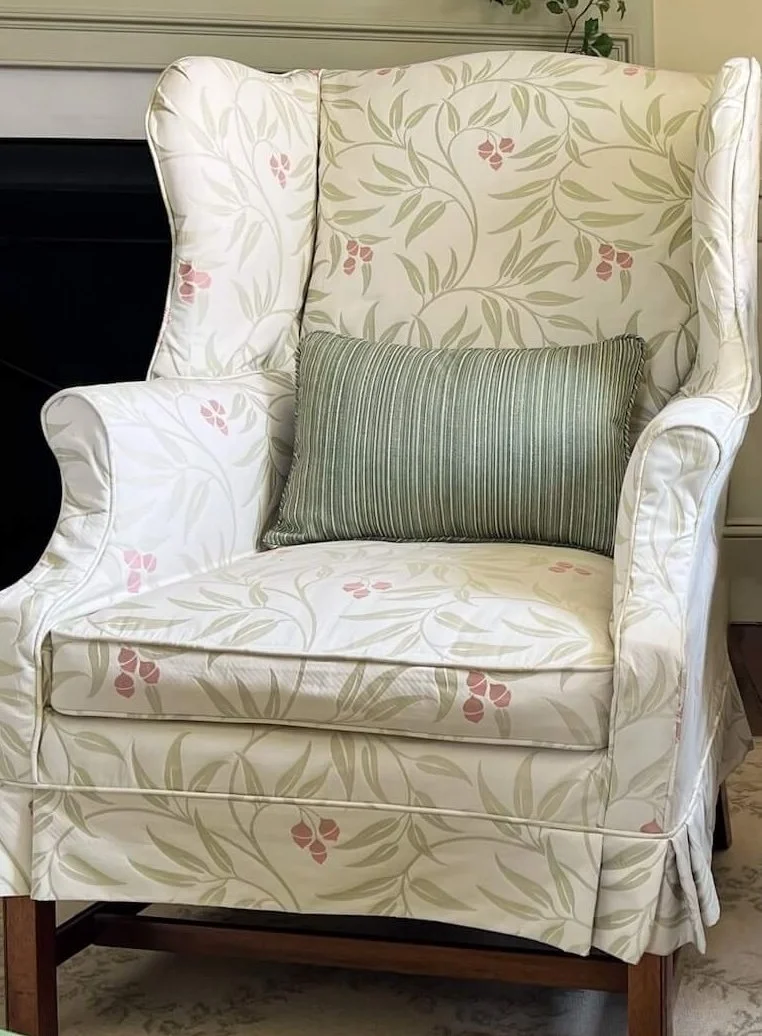 JRL Interiors — Antique Colonial Living Room Refresh