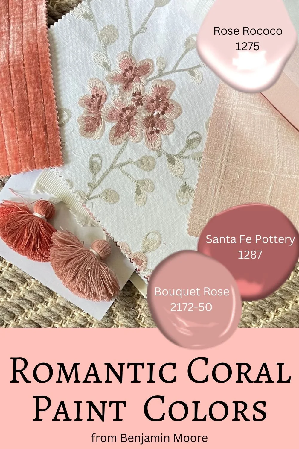 JRL Interiors — Trending: warm coral and brick colors