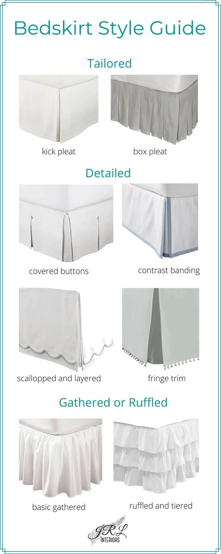 JRL Interiors — How to choose a bed skirt