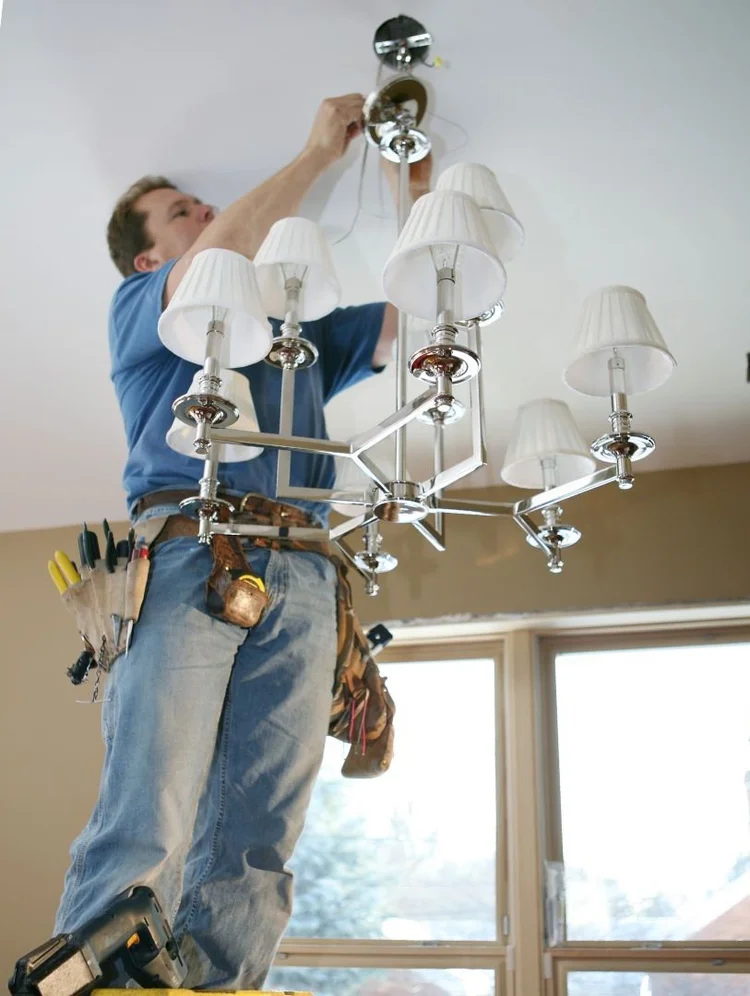 JRL Interiors — How high should I hang my light fixtures?