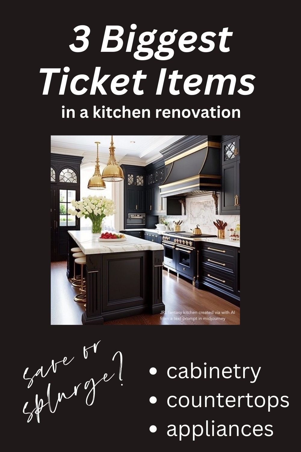 JRL Interiors — Kitchen renovation decisions and the three biggest ...