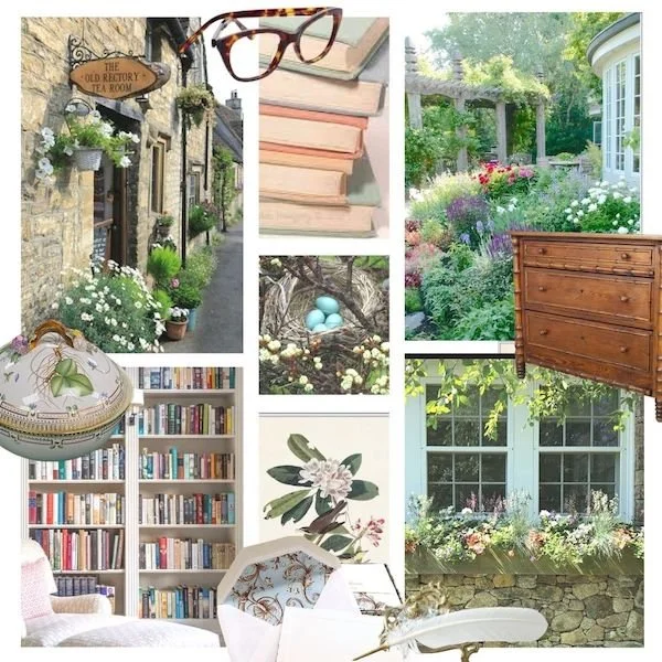 JRL Interiors — Project in Progress: A garden inspired library