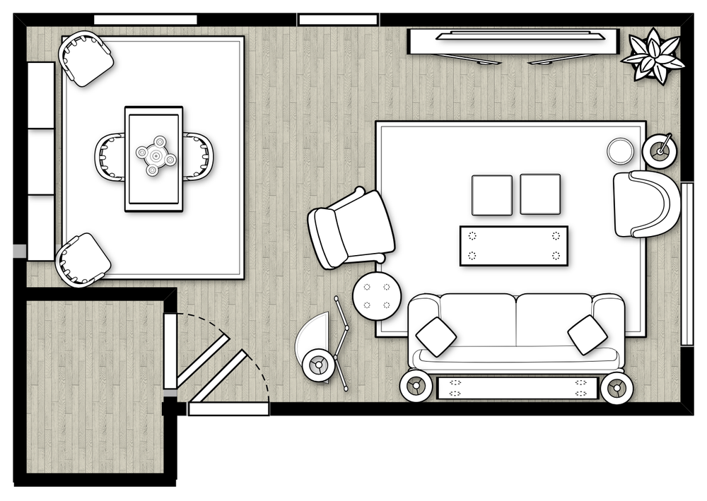 JRL Interiors — How to design in style for a rental apartment