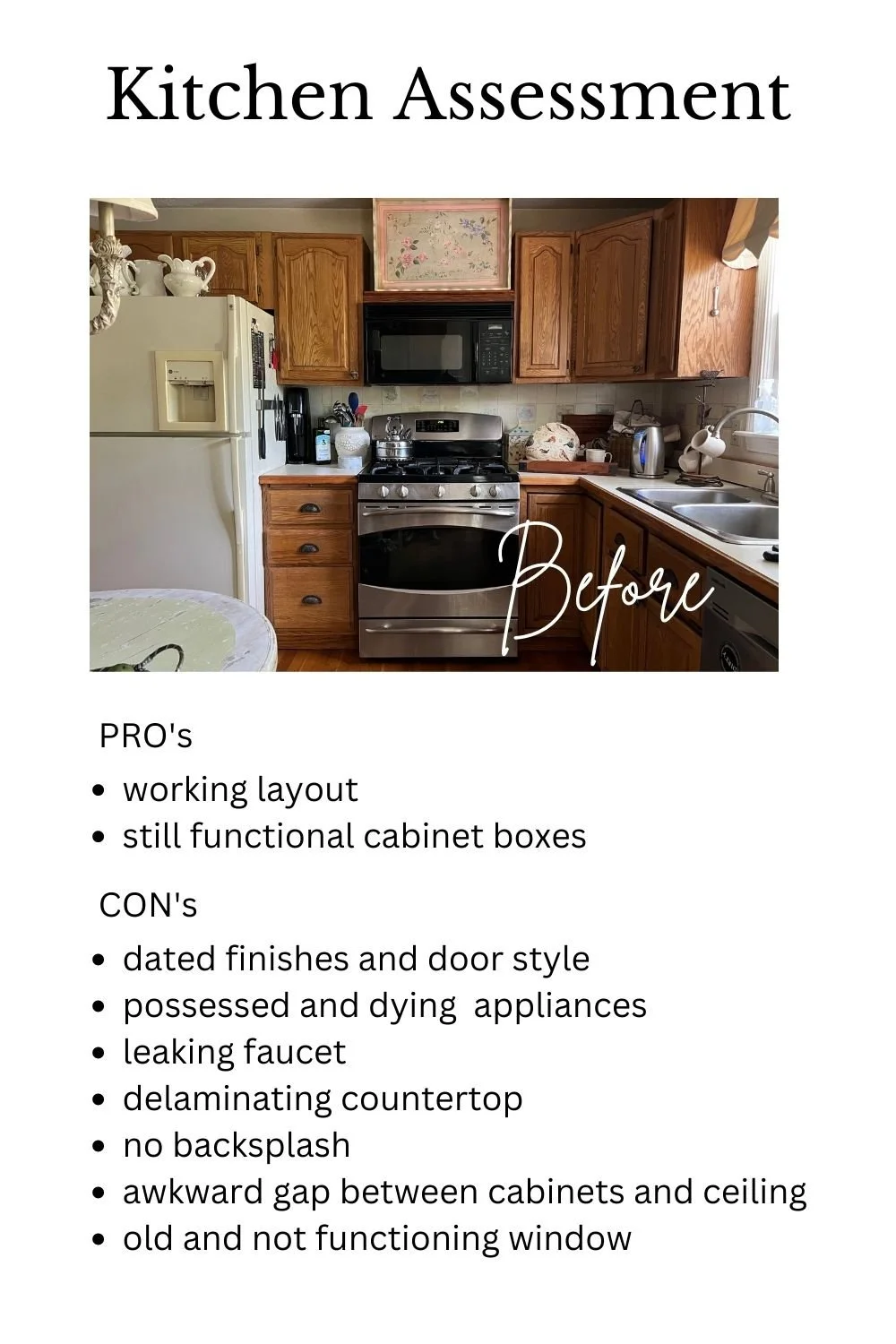 JRL Interiors — Kitchen Renovation Plans