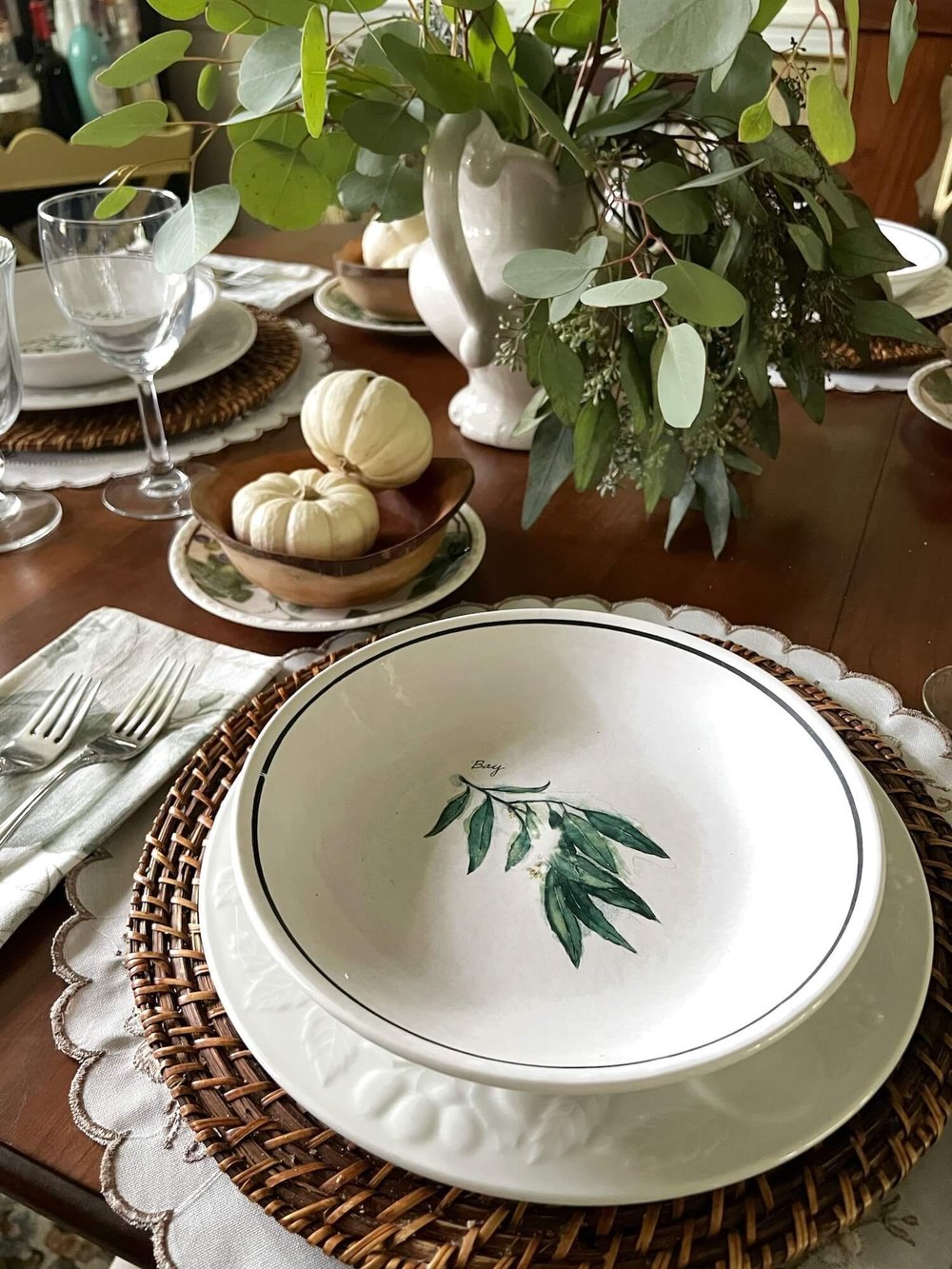 JRL Interiors — Fall Celebrations: simple food and table setting ideas ...