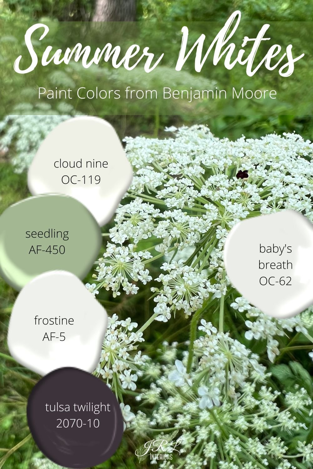 JRL Interiors — The best white paint colors for summer - inspired by ...