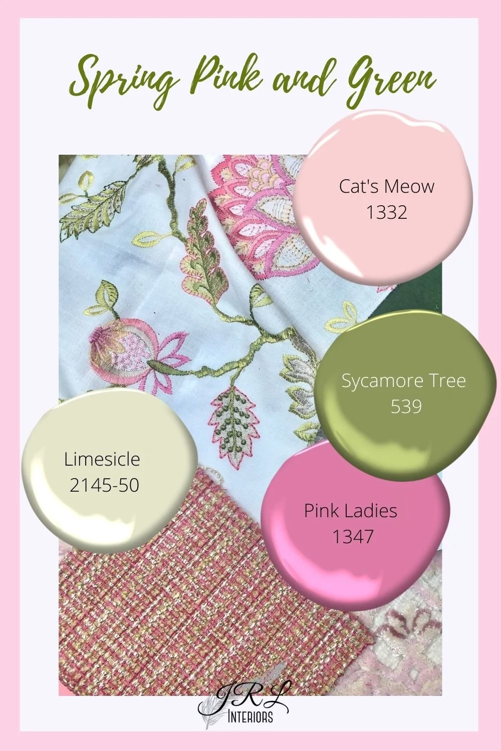 JRL Interiors — Color Inspiration to Celebrate Spring