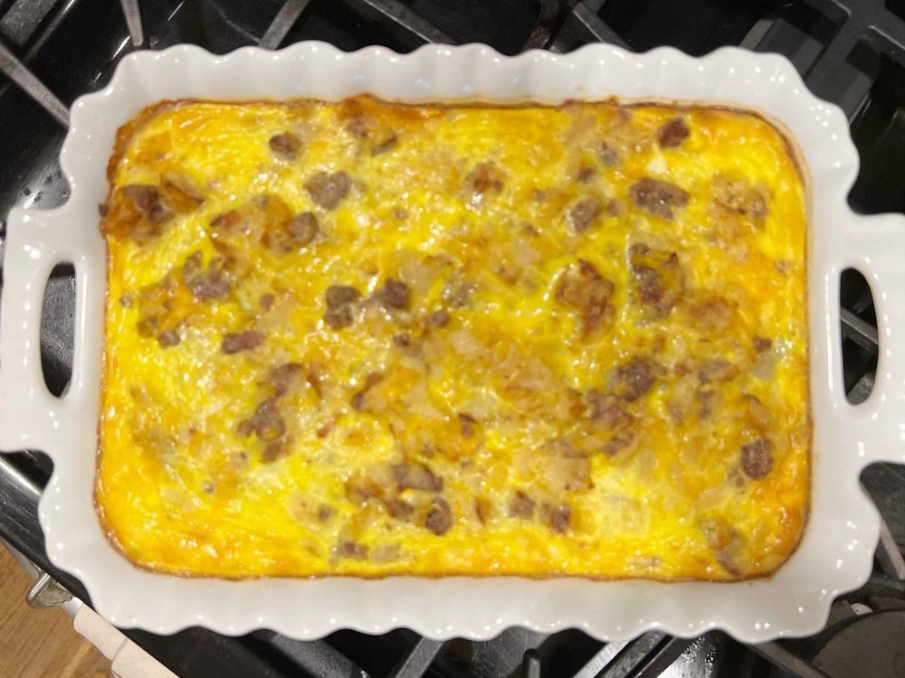 JRL Interiors — Easy Vacation Breakfast Casserole for a Crowd