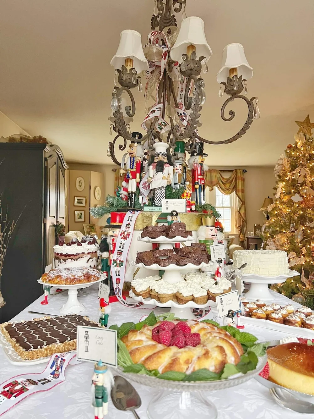 JRL Interiors — Nutcracker Sweets Holiday Dessert Party Open House