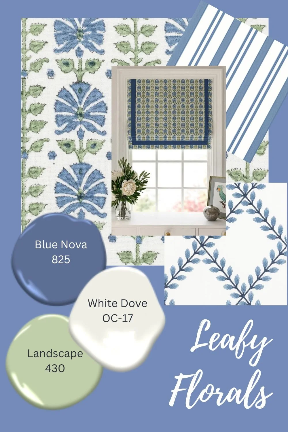 JRL Interiors — Benjamin Moore Color of the Year 2024 Blue Nova