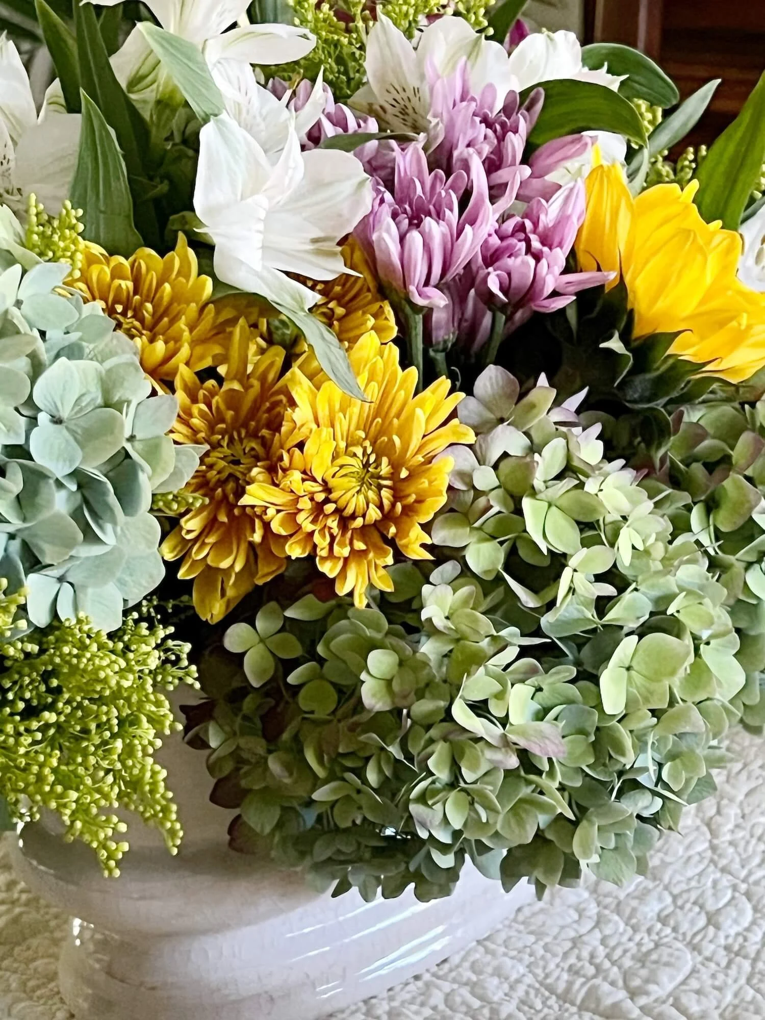 JRL Interiors — Late summer afternoon tea; table settings, menus, and ...