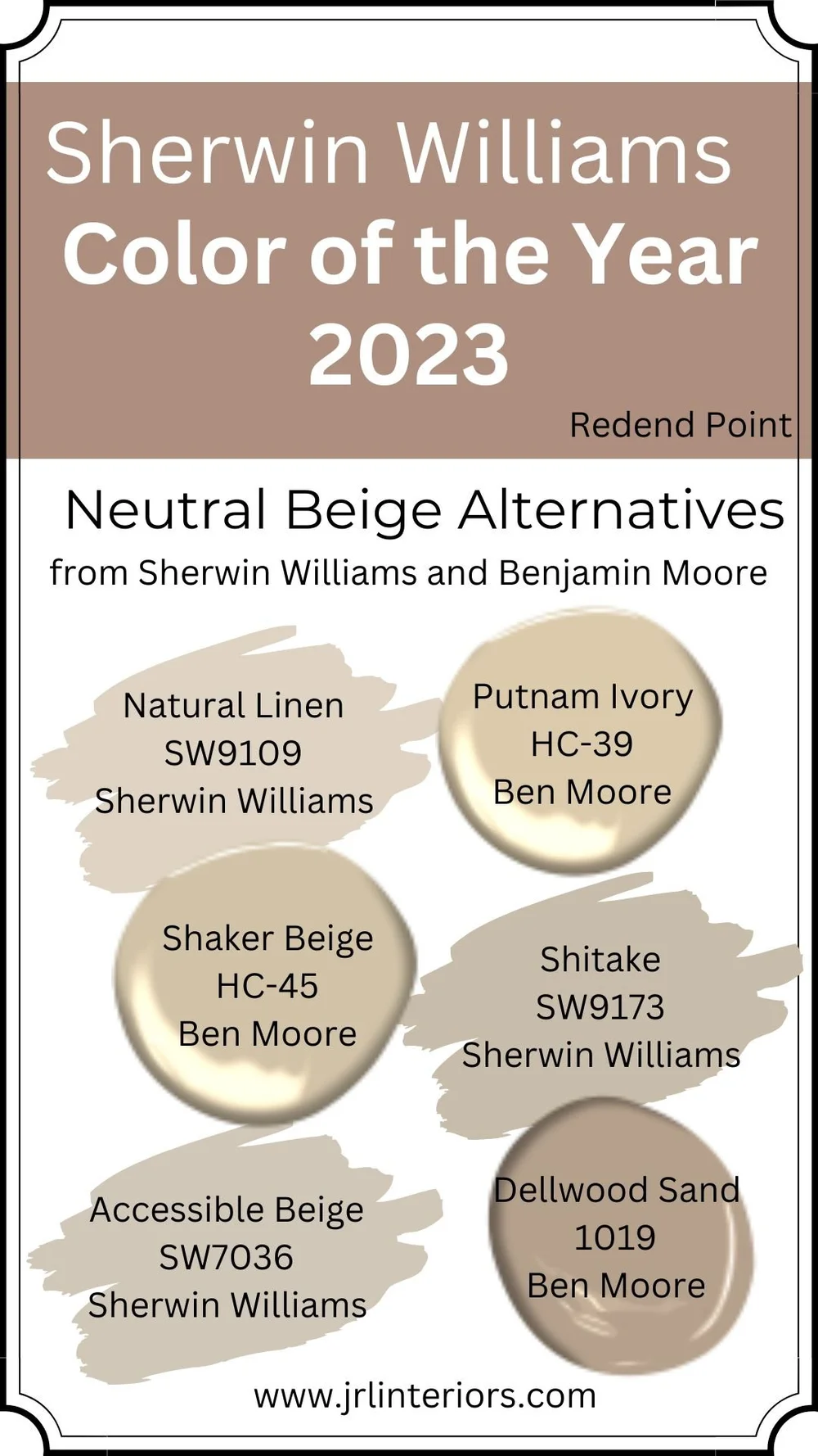 JRL Interiors — Sherwin Williams Color of the Year 2023