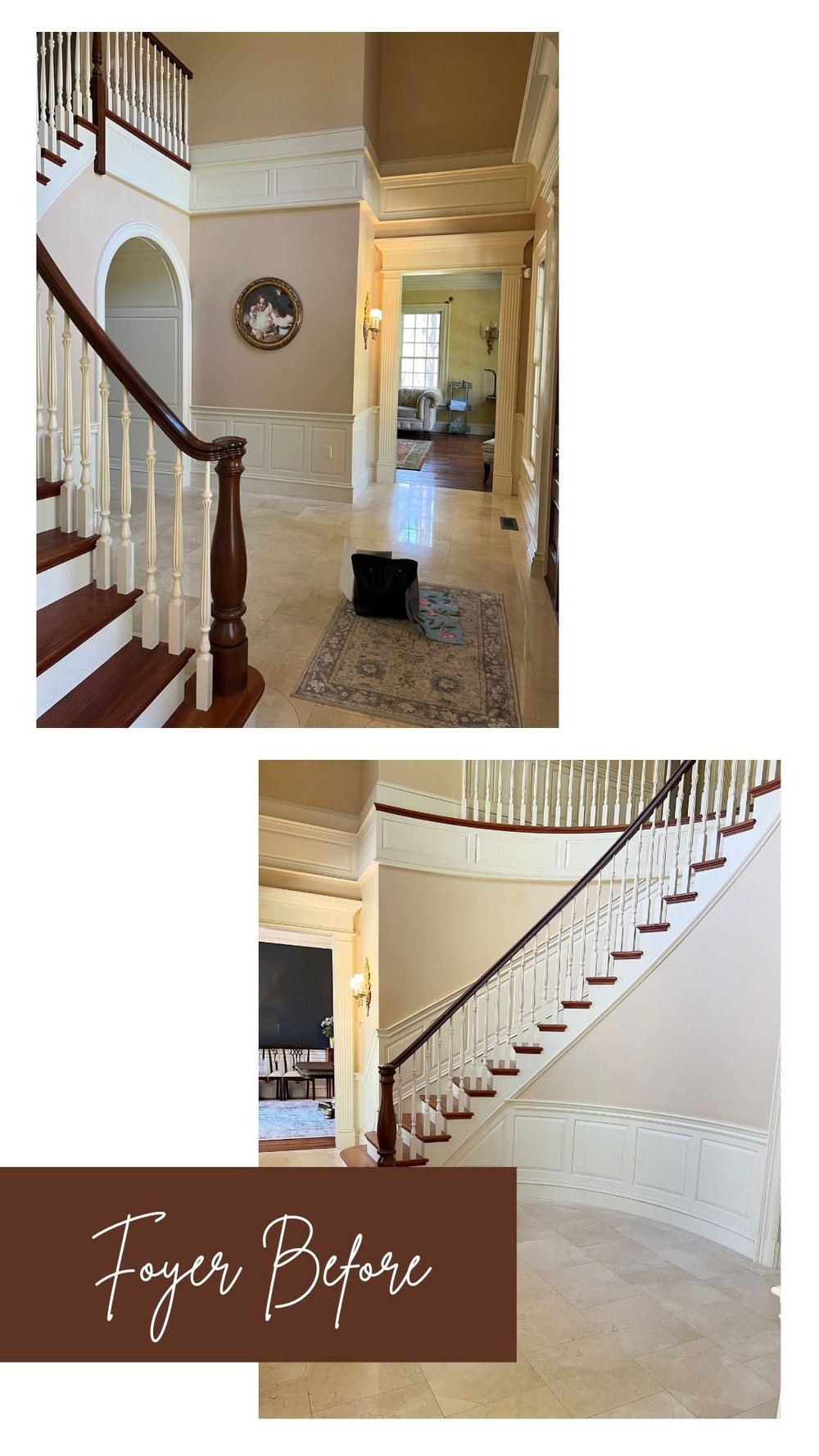 JRL Interiors — Planning a beautiful, welcoming foyer space