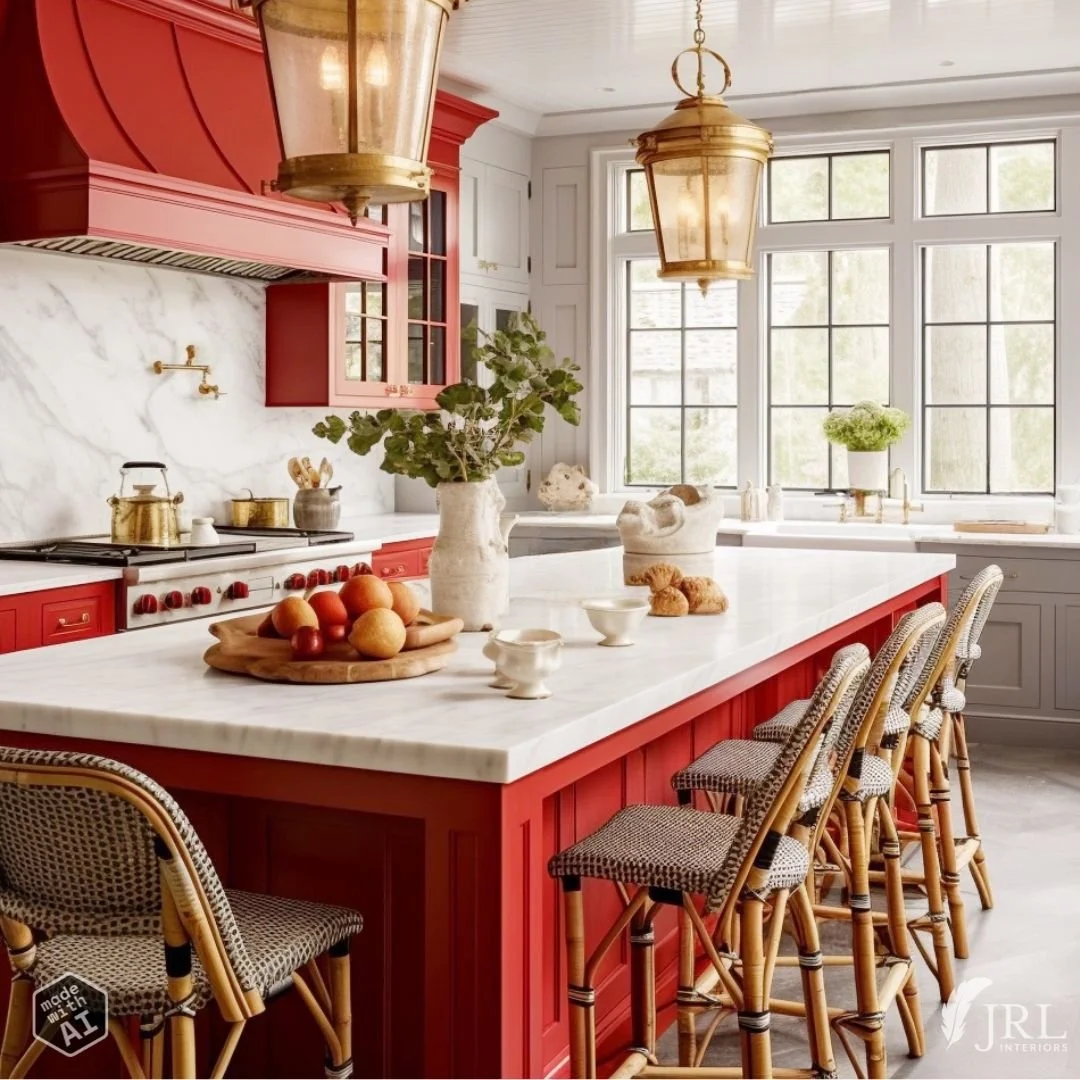JRL Interiors — The best ideas for decorating with shades of red
