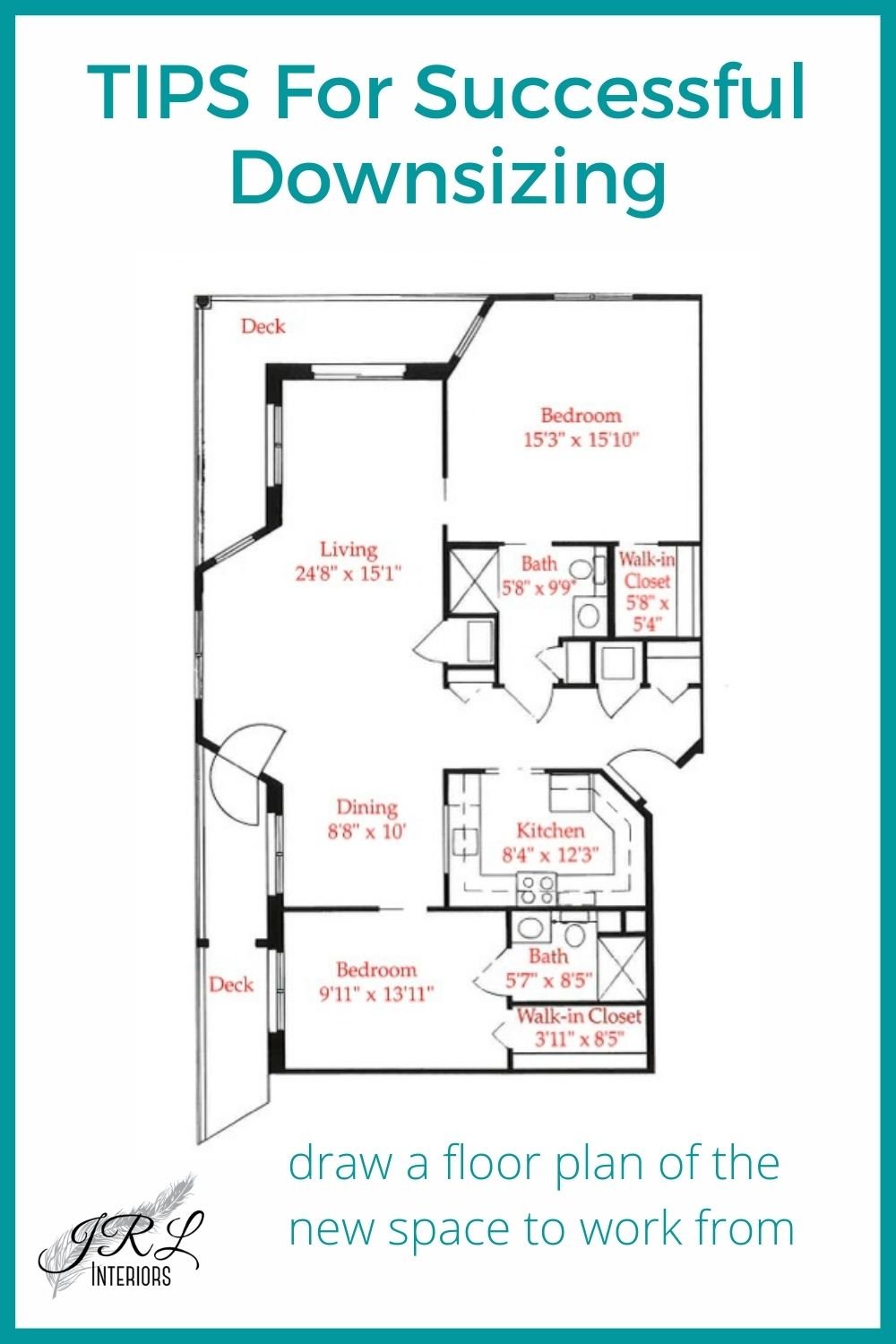 JRL Interiors — Top Tips for Successful Downsizing