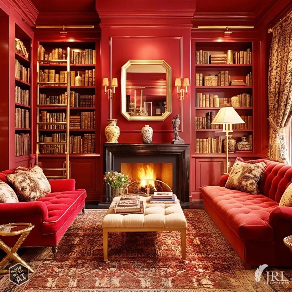 JRL Interiors — The best ideas for decorating with shades of red