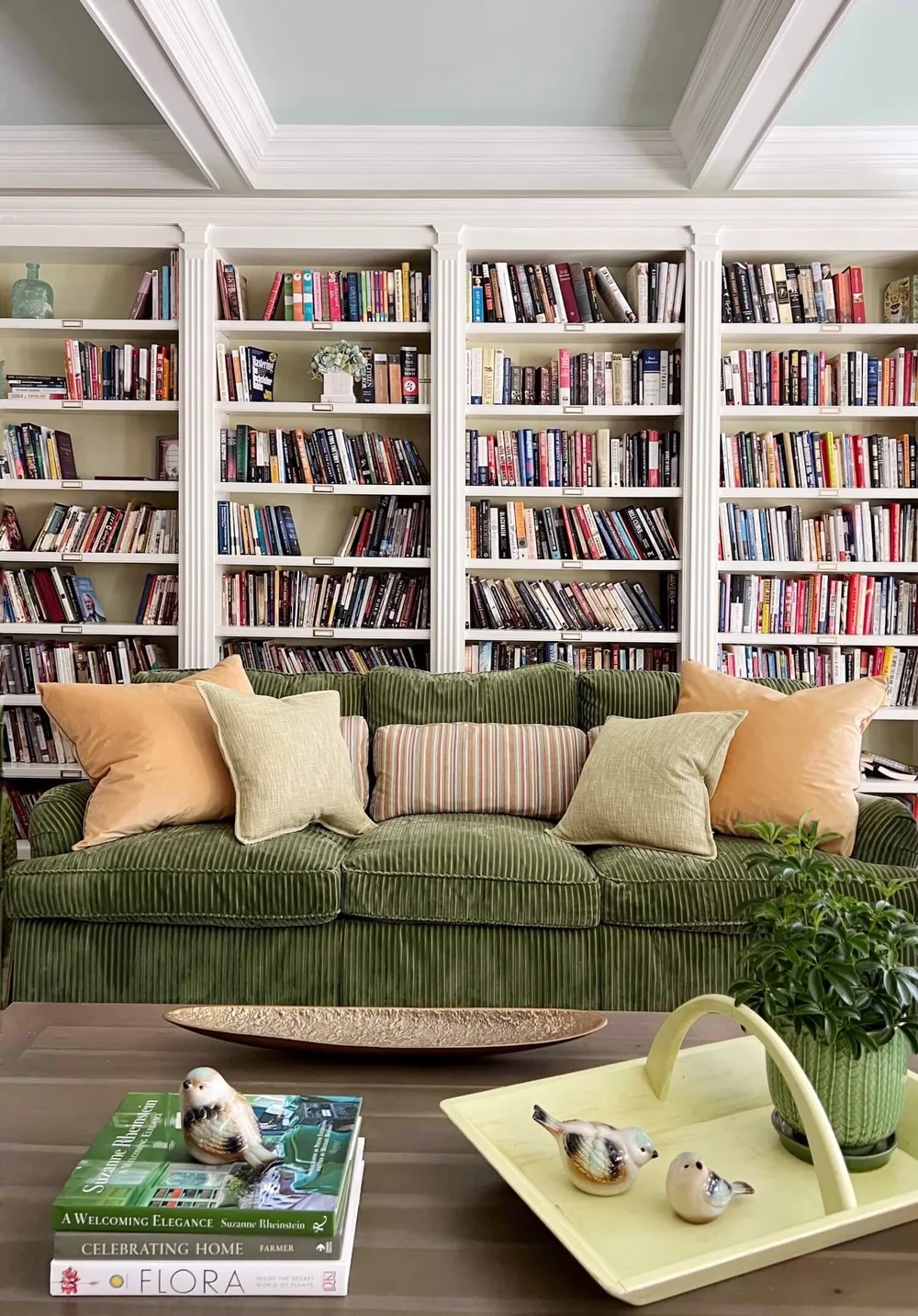 JRL Interiors — Garden Library Family Room Reveal