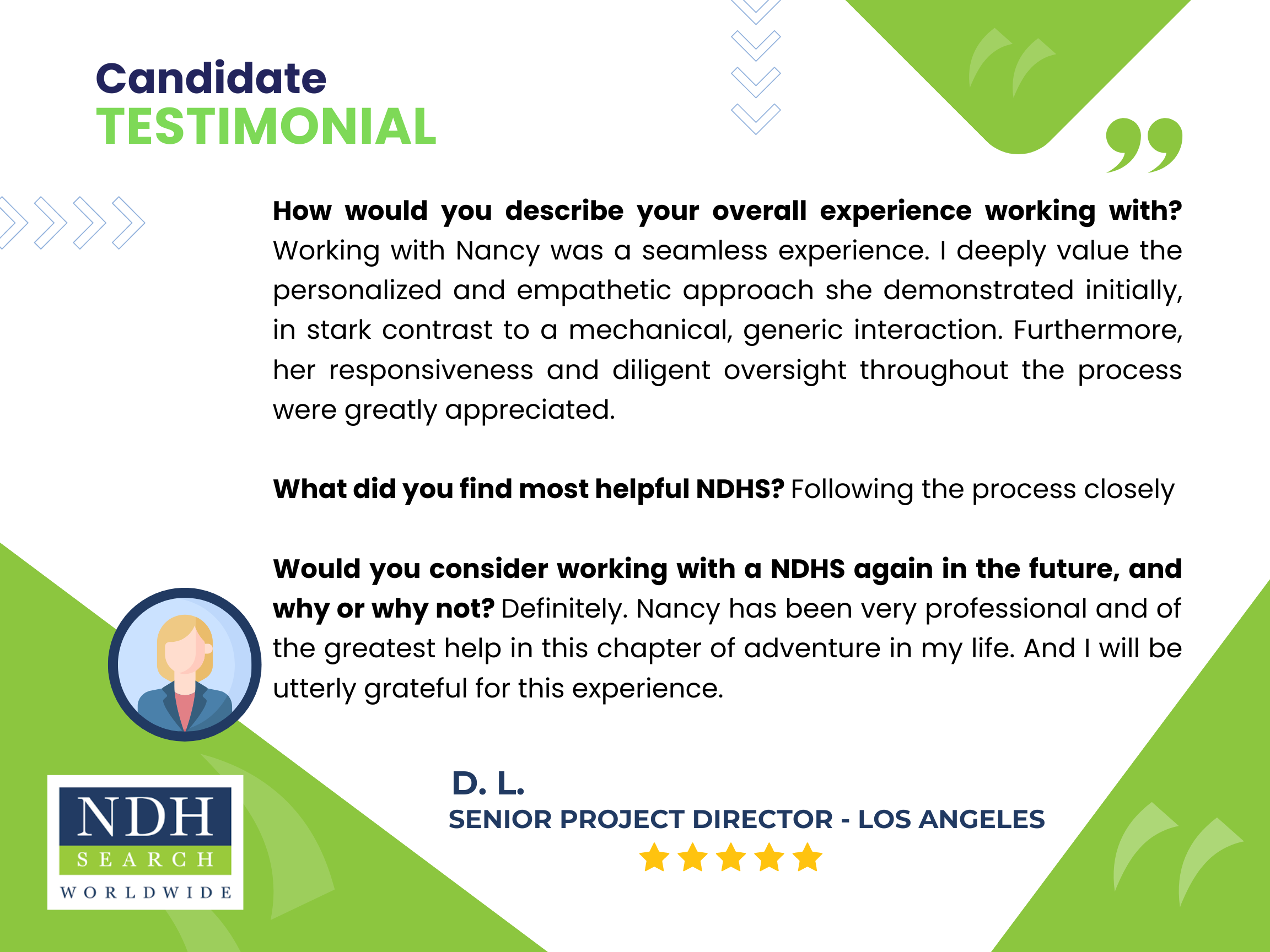 Successfully placed by NDHS | NDH Search
