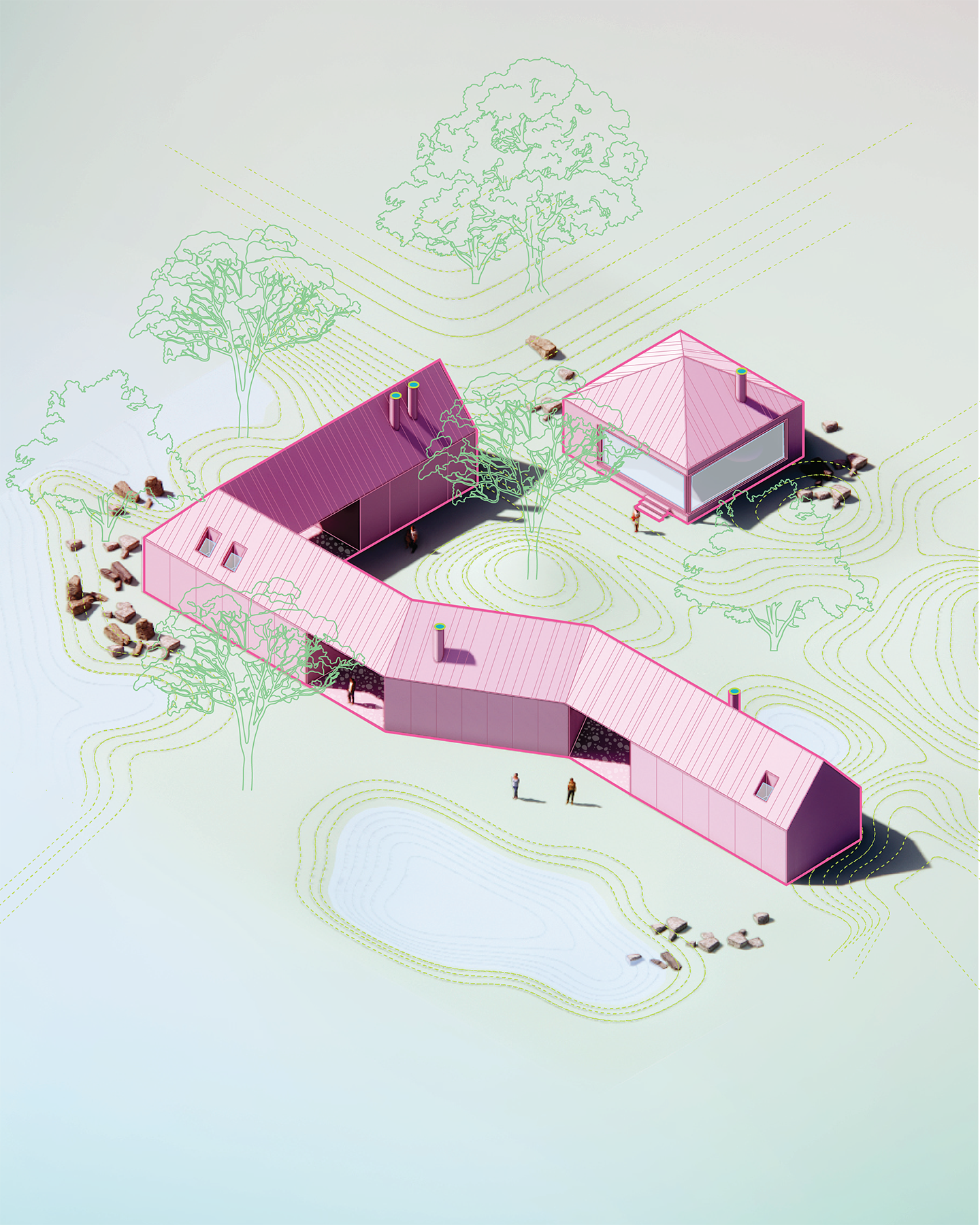 AXONOMETRIC DRAWINGS — ARCH-VIZZ