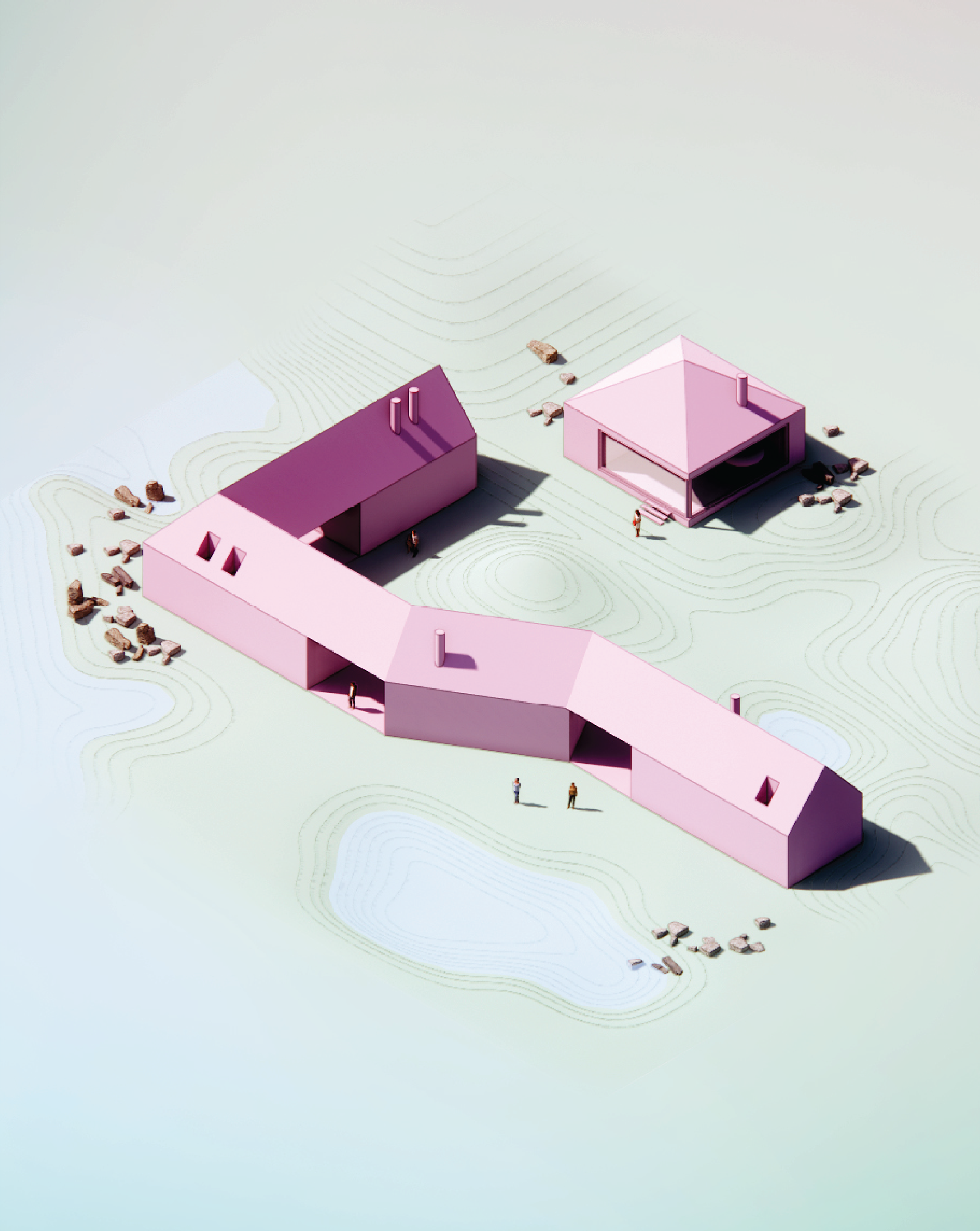 AXONOMETRIC DRAWINGS — ARCH-VIZZ