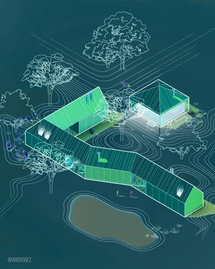 AXONOMETRIC DRAWINGS — ARCH-VIZZ