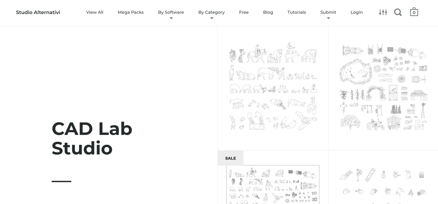 Best Websites for Free & Premium CAD Blocks (2025) — ARCH-VIZZ