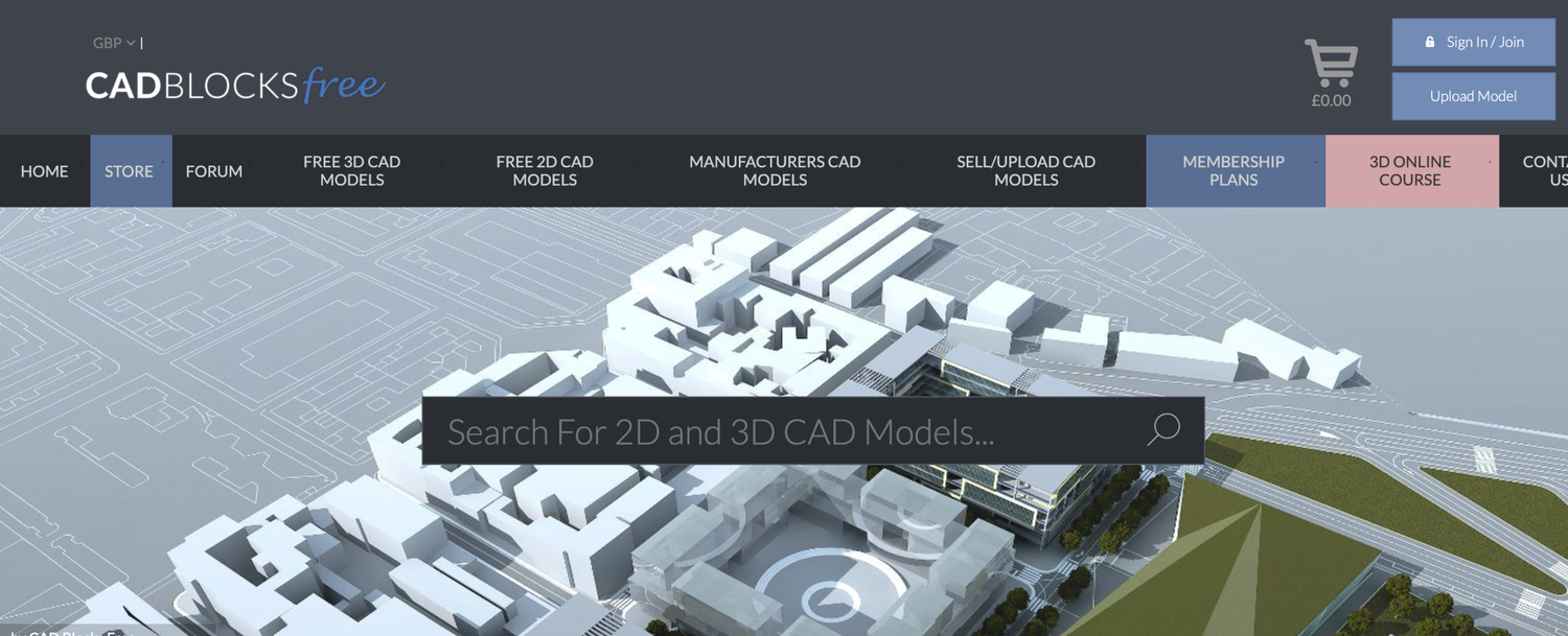 Best Websites for Free & Premium CAD Blocks (2025) — ARCH-VIZZ