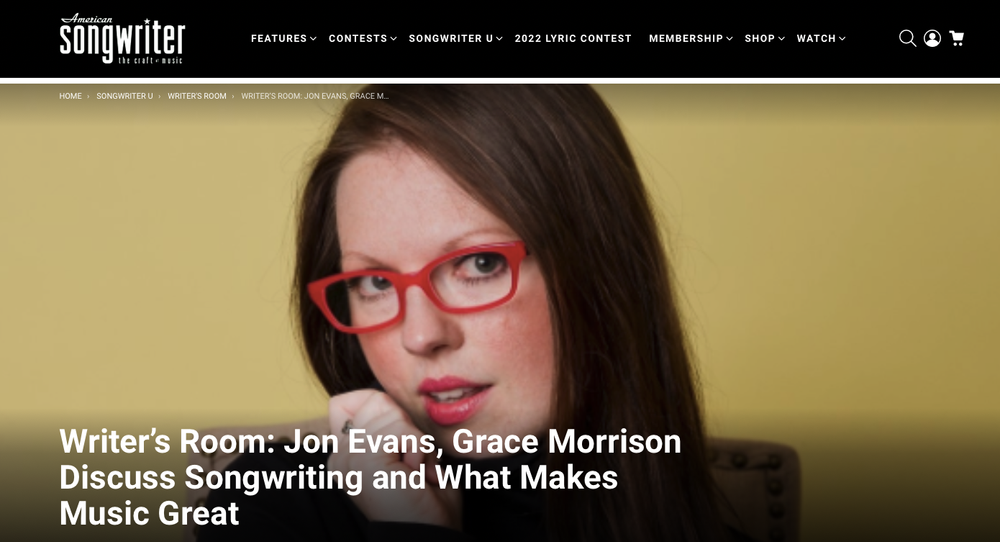 Recent Press — Grace Morrison