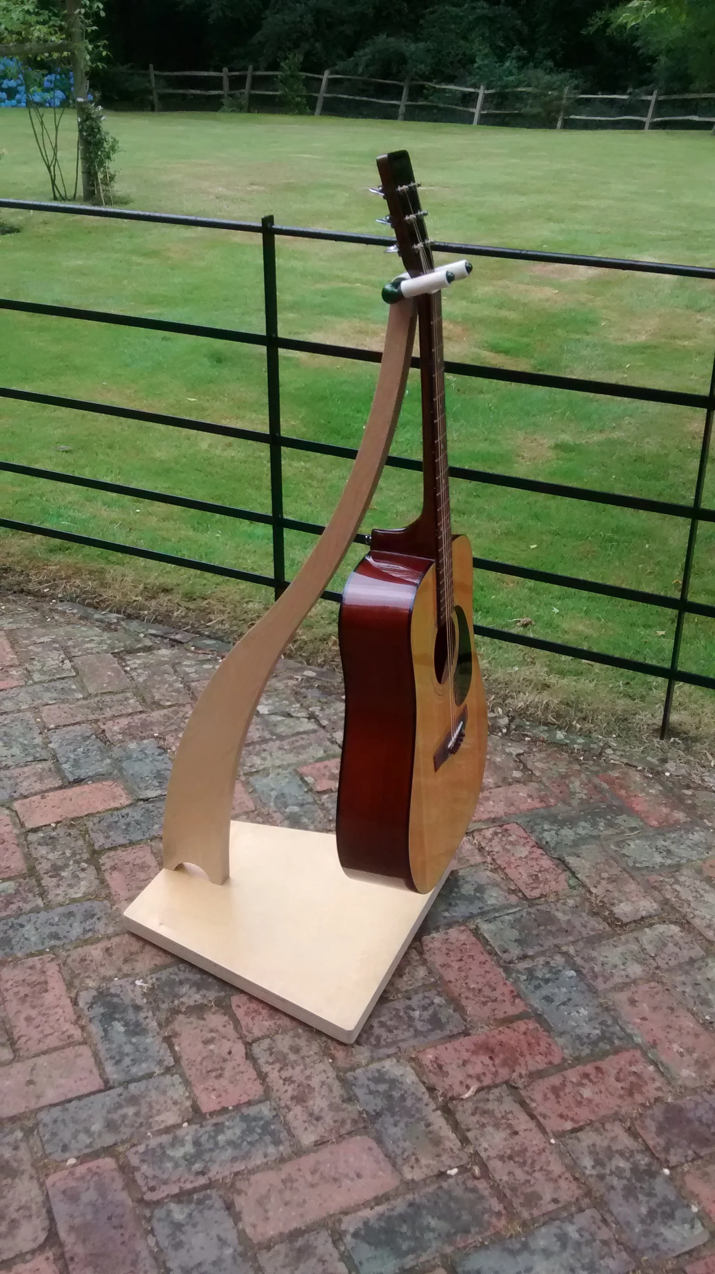 Custom Guitar Stands Handmade in England — Hirdhawks Design
