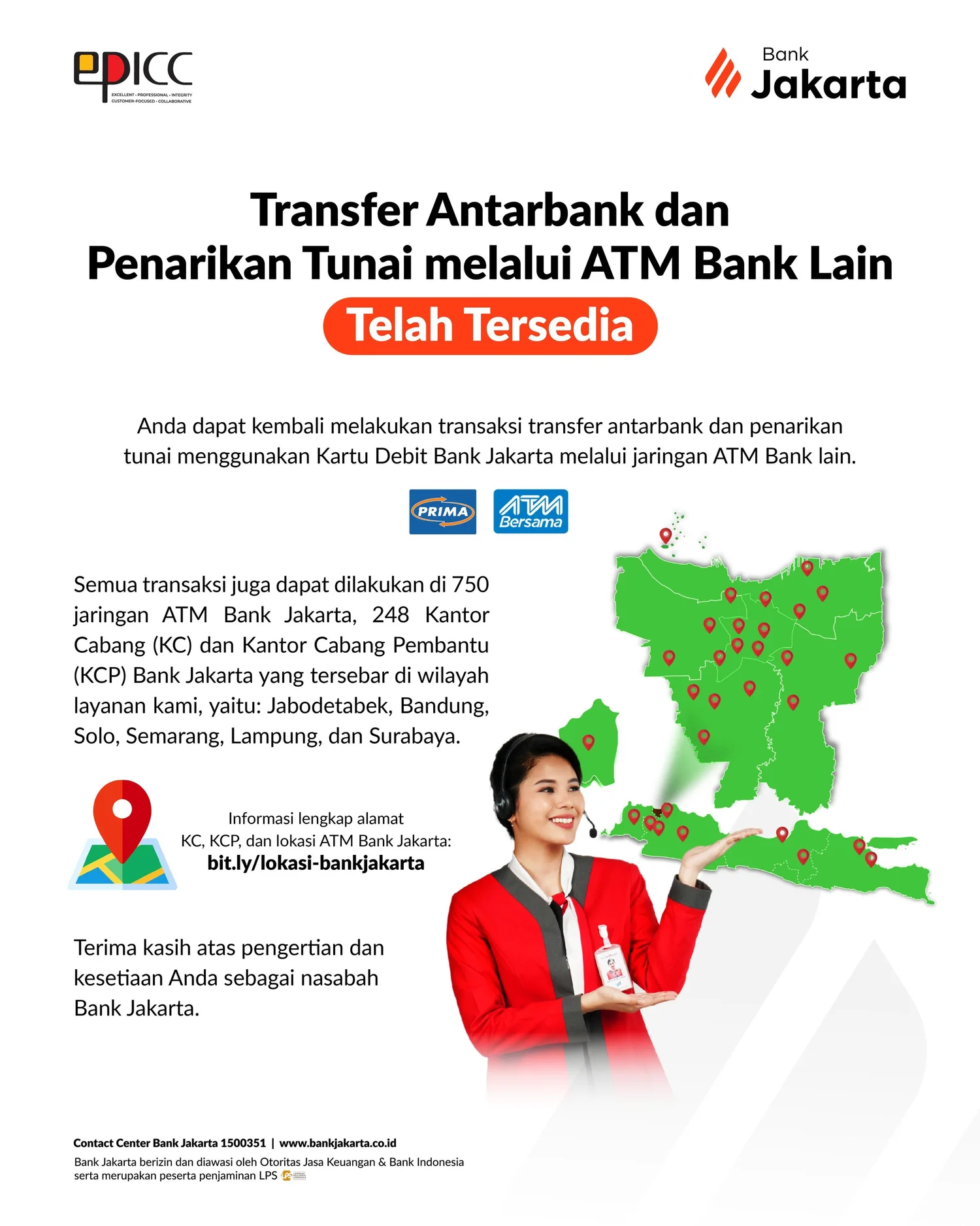 Temukan Lokasi ATM dan Kantor Cabang Bank DKI disini — JakOne Mobile ...