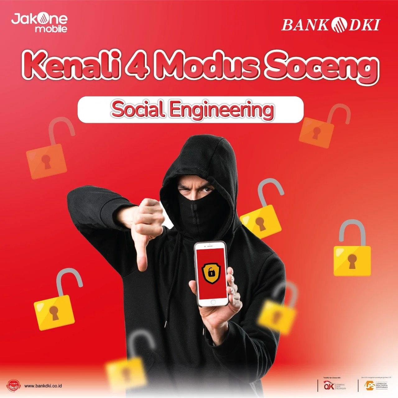 Mengenal Modus Social Engineering dan Cara Mengatasinya — JakOne Mobile Bank DKI