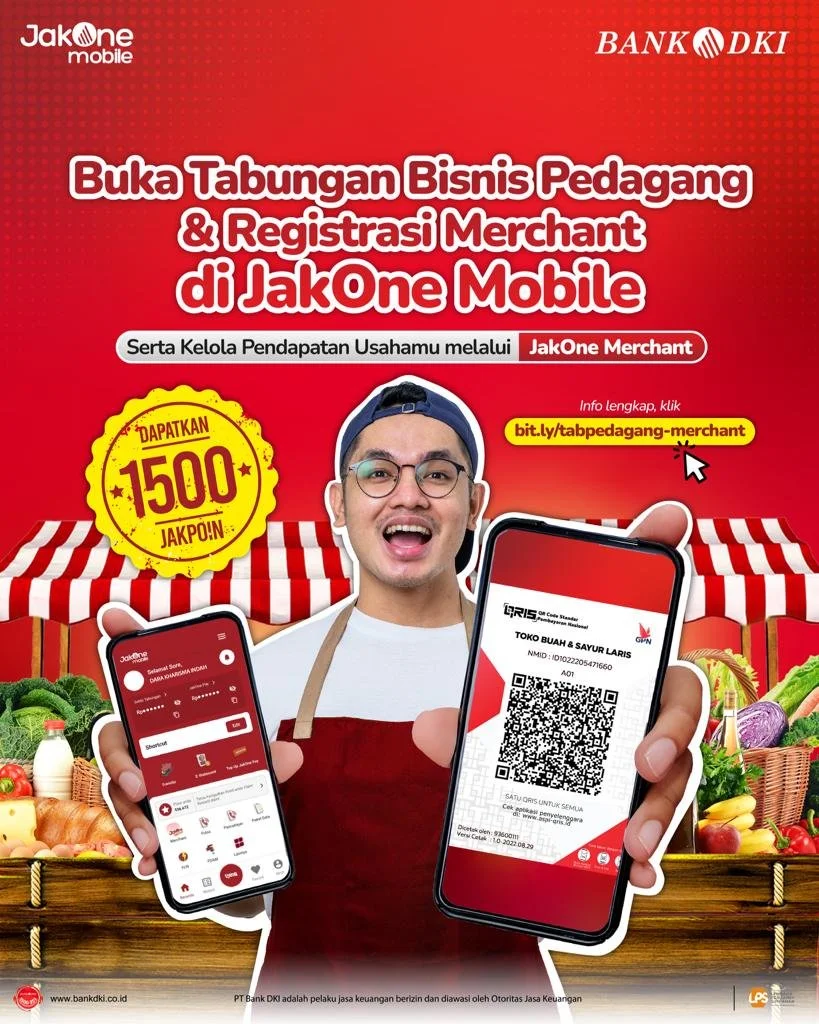 Buka Tabungan Bisnis Pedagang dan Registrasi jadi Merchant, Bisa Pakai ...