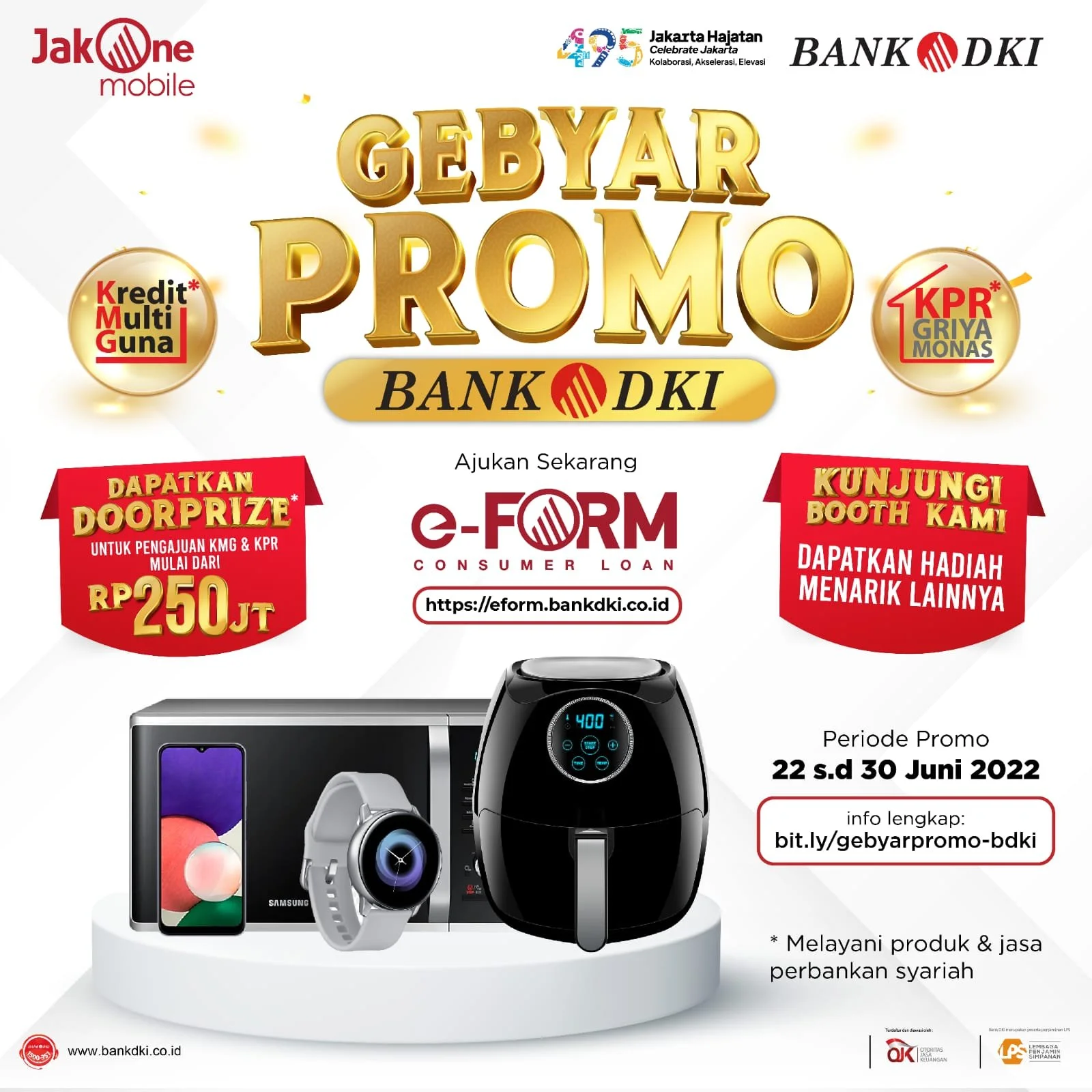 Program Gebyar Promo di Kantor Balaikota dan Lima (5) Wilayah Kota ...