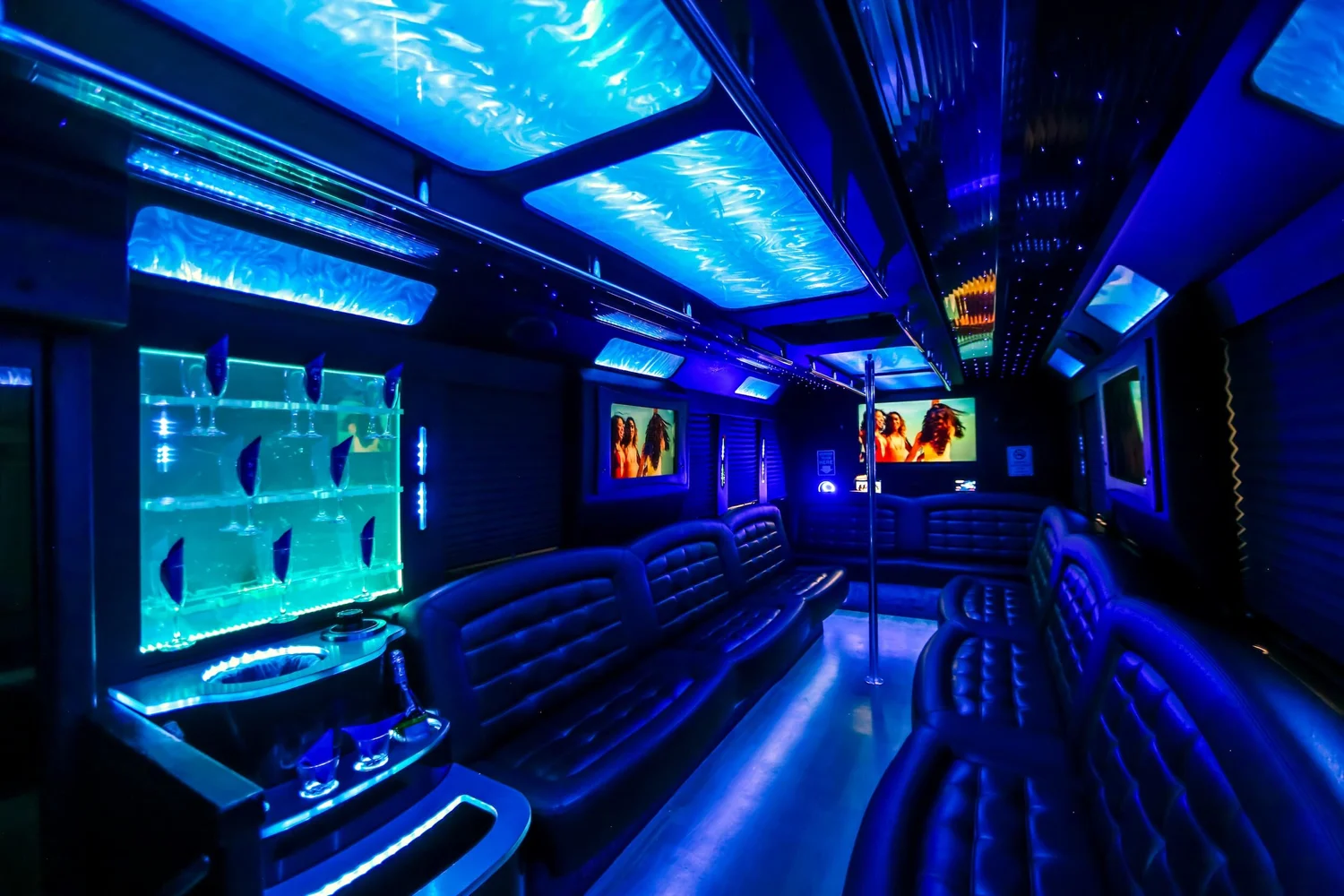 Limusines Tiffany 20 Passenger Tiffany Limo Party Bus Mikes