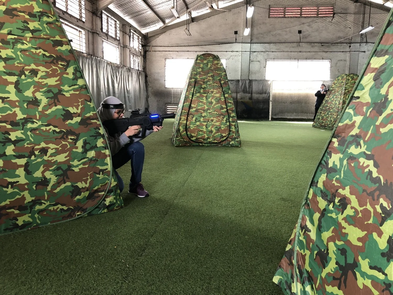 Indoor Aircon Laser Tag Singapore