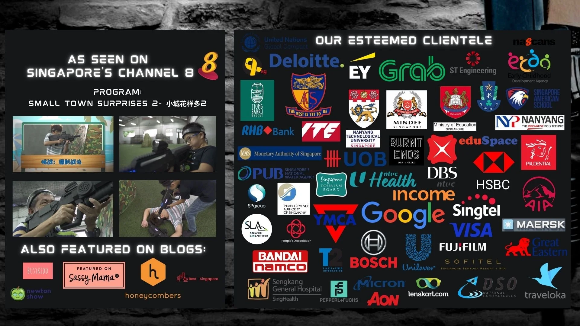 Best Indoor Aircon & Outdoor Laser Tag Singapore